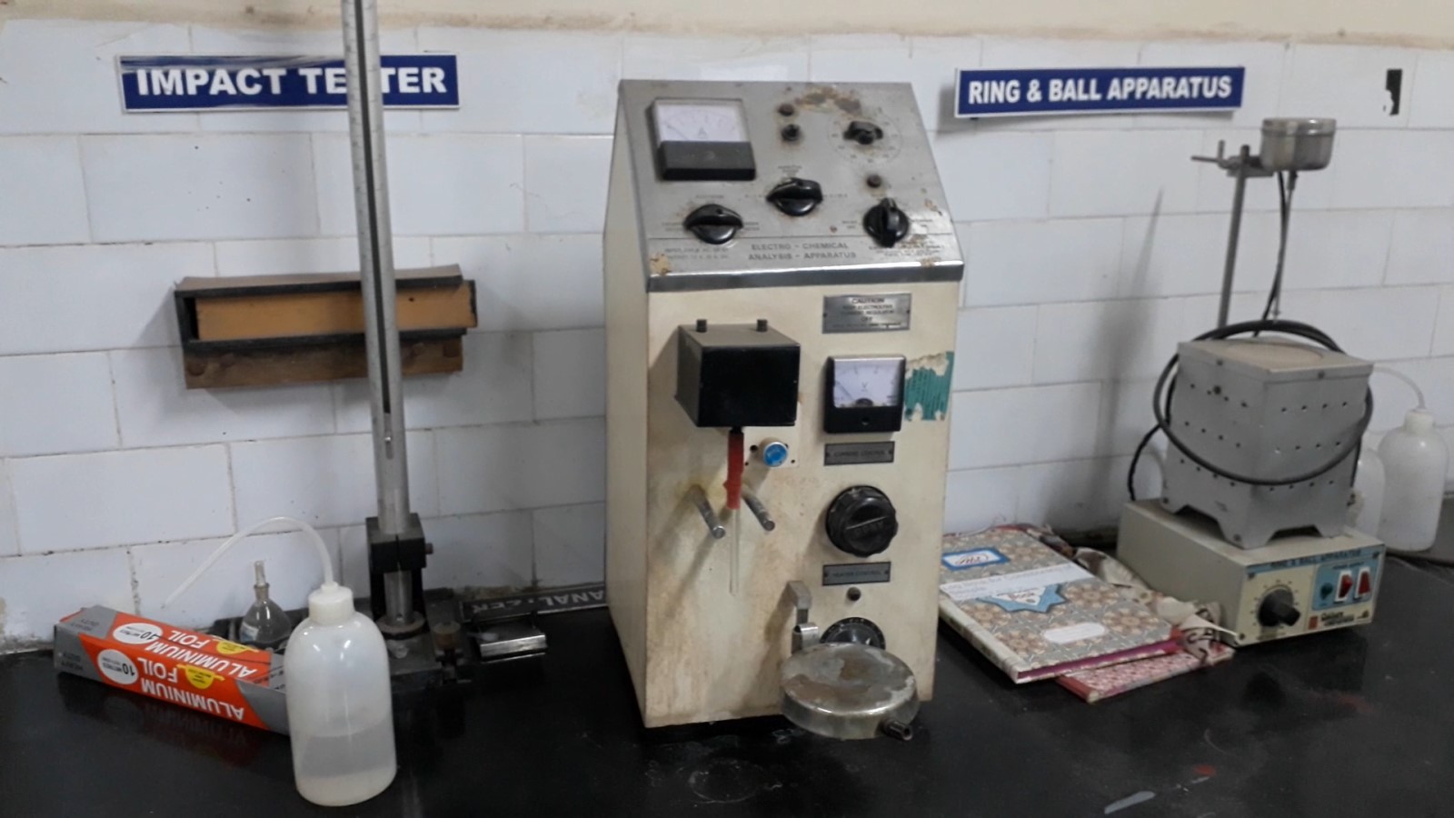 Lab Equipments of Mechanical - Leather Divisions